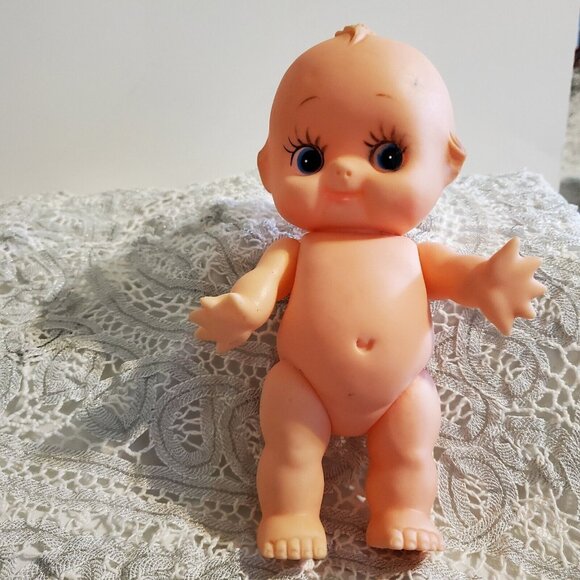 Kewpie | Toys | Vintage 96s Kewpie Doll 8 Vinyl Rubber Rare Pot Belly ...